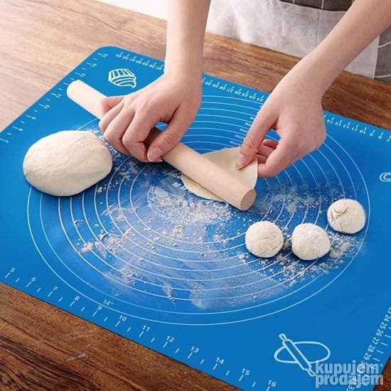Silikonska podloga za testo - pica - pizza 50 X 40cm - KupujemProdajem