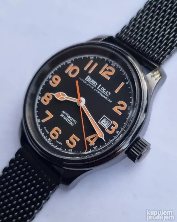 Berry Logan Superlative Chronometer Automatic Swiss Made - KupujemProdajem
