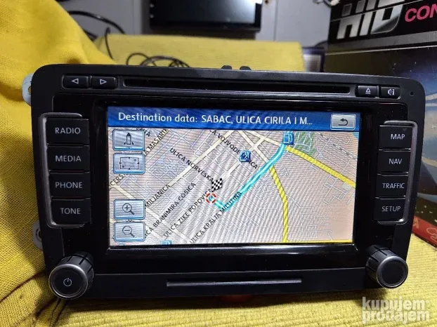 RNS 510 VW LED Multimedia navigacija original VW - KupujemProdajem