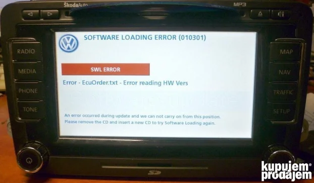VW RNS 510 - RNS510, RNS315, RNS 315 - navigacija servis - KupujemProdajem