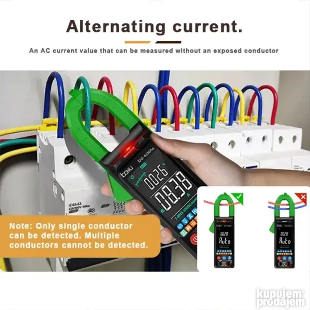 Smart Unimer Baku BA-8330 Pro Digitalni multimetar Amper kle - KupujemProdajem