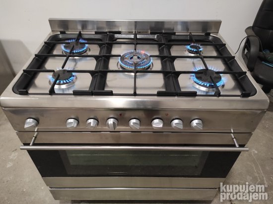 Sporet na plin profi sa OGROMNOM TURBO RERNOM - KupujemProdajem