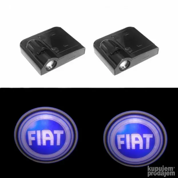 LED logo projektor za vrata FIAT plavi - KupujemProdajem