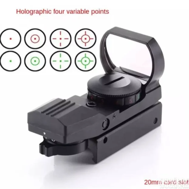 Elektro red dot 11mm ili 21mm za lovacko Red Dot OPTIKA novo ...