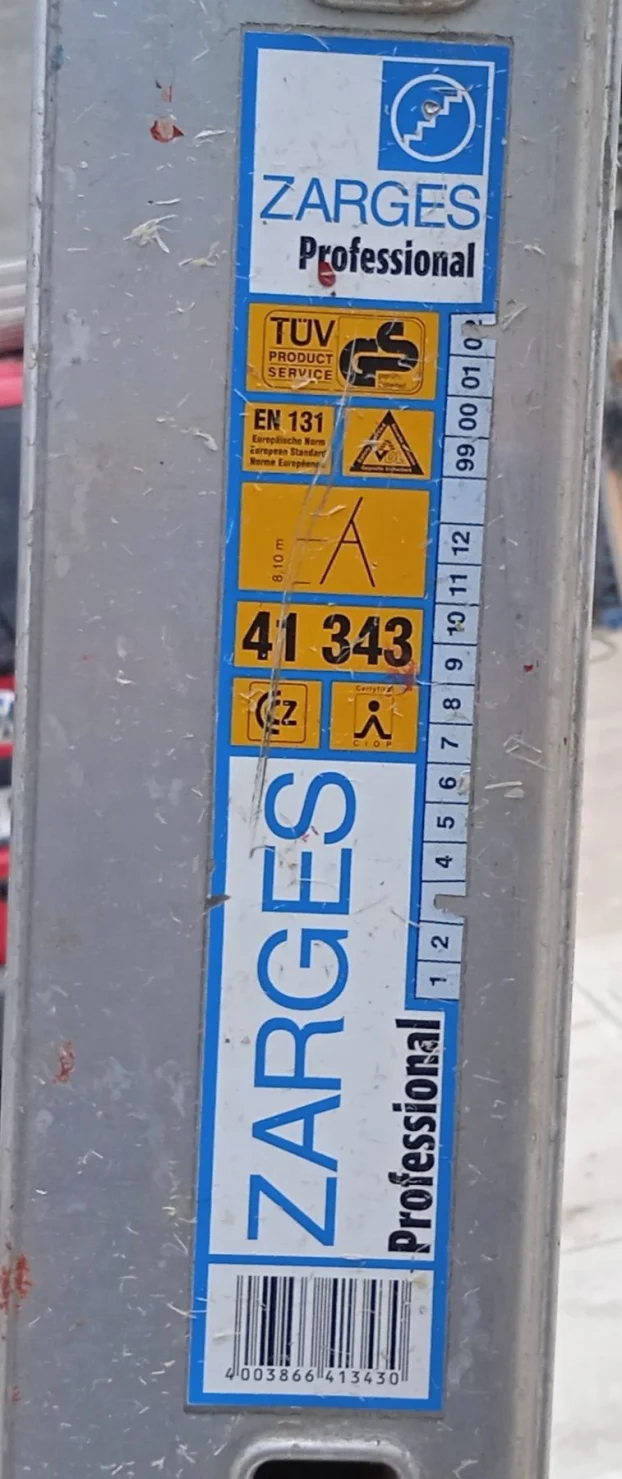 ZARGES aluminijumske merdevine - KupujemProdajem