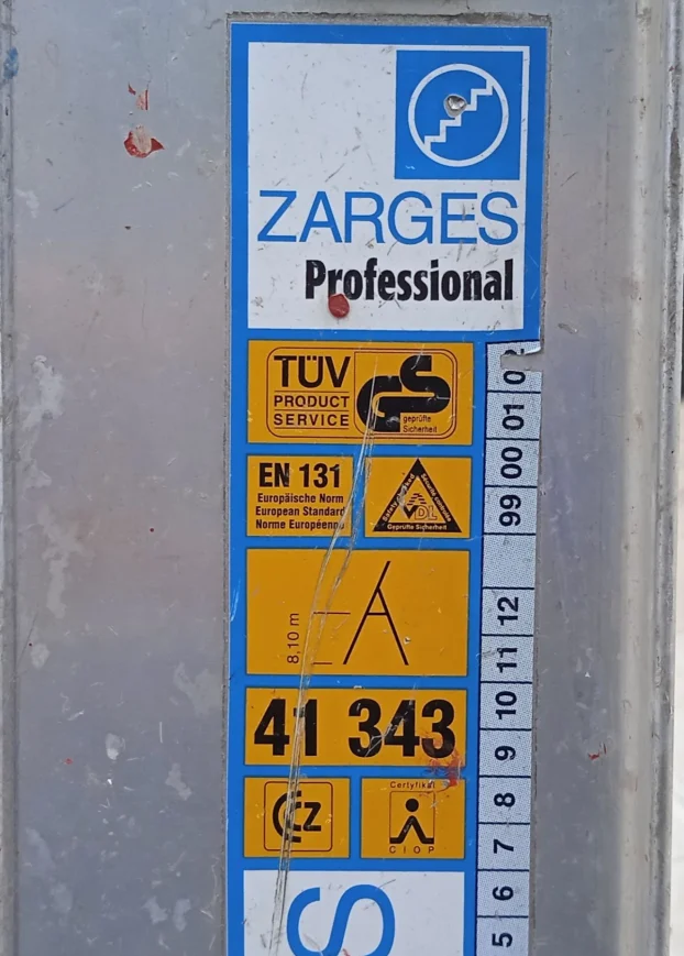 ZARGES aluminijumske merdevine - KupujemProdajem