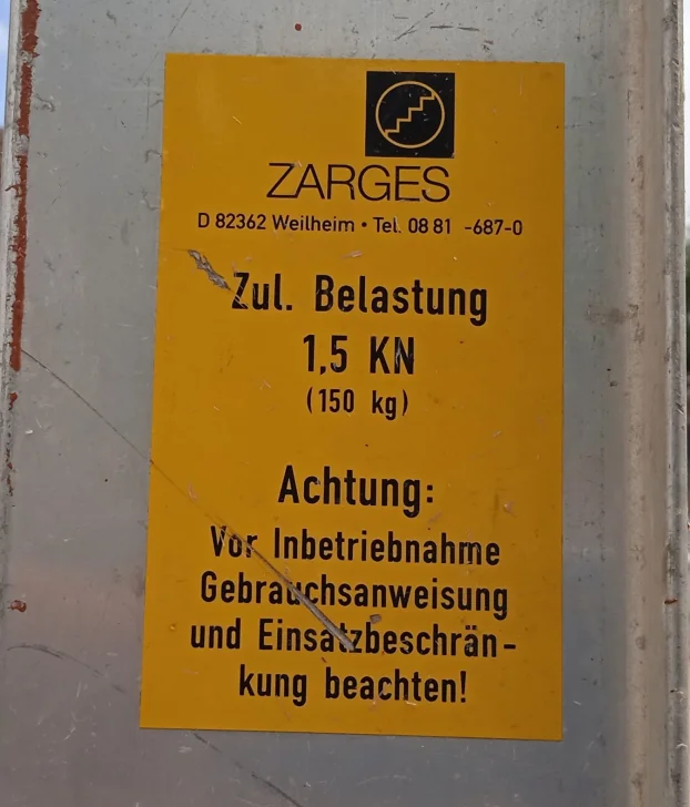 ZARGES aluminijumske merdevine - KupujemProdajem