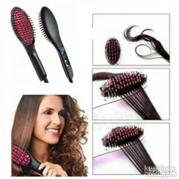 Straight artifact Keramička Četka Za Peglanje-Ispravlja Kose ...