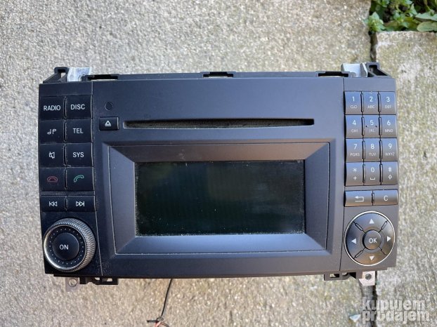 Original radio CD za Mercedes A klasa W169 - KupujemProdajem