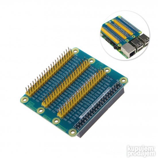 Raspberry Pi GPIO Expansion Board Shield 3B 2B+ B+ - KupujemProdajem