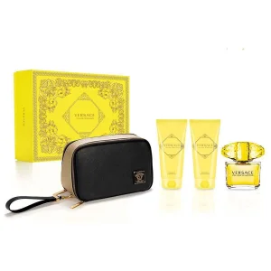 Versace Yellow Diamond SET 90ml edt+100ml SG+100ml BL+bag - KupujemProdajem