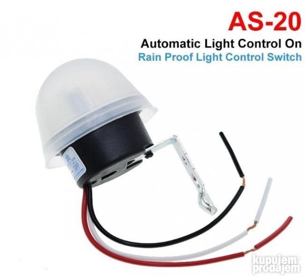 AS-20 AC 220V Senzor svetla DAN NOC senzor - KupujemProdajem