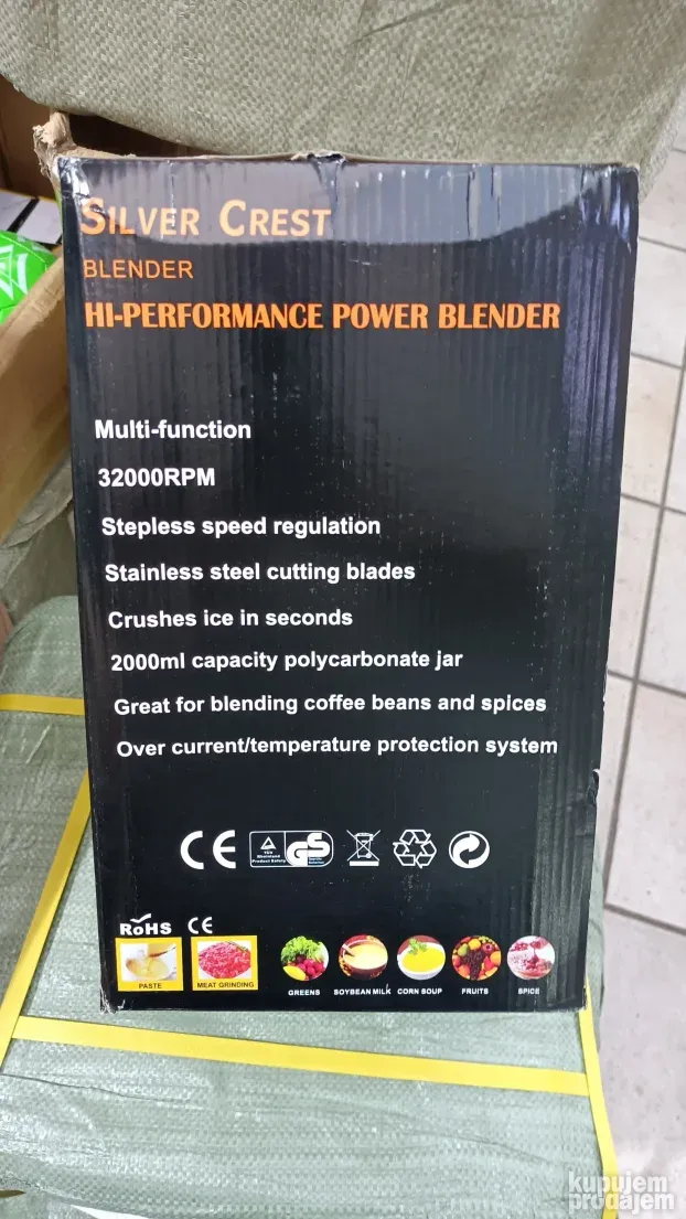 Blender Sokovnik -Secko Silver Crest - KupujemProdajem