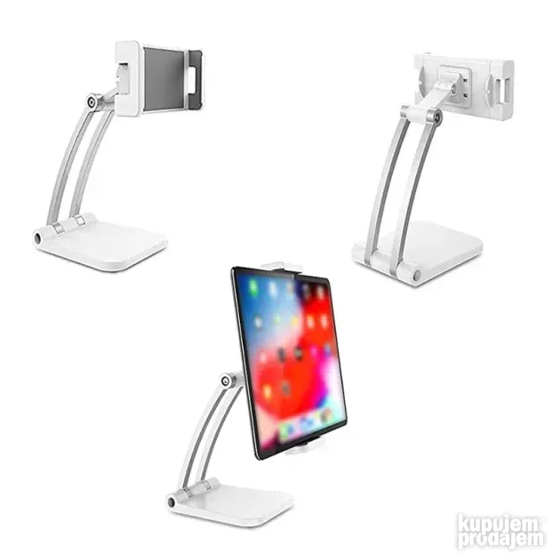 Stoni drzac za tablet Q10 5-11 in beli - KupujemProdajem