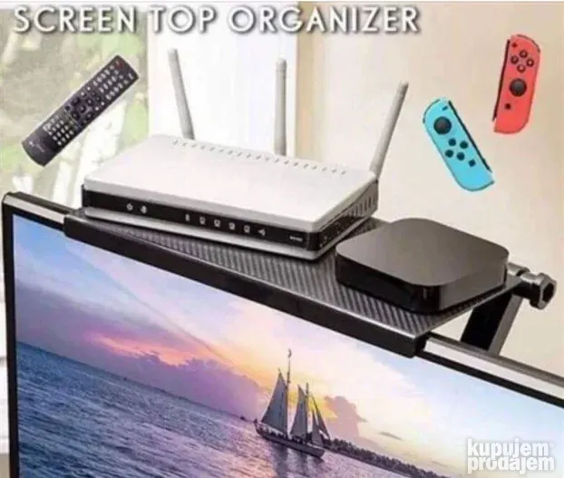 Polica za tv za odlaganje sitnica i rutera - KupujemProdajem