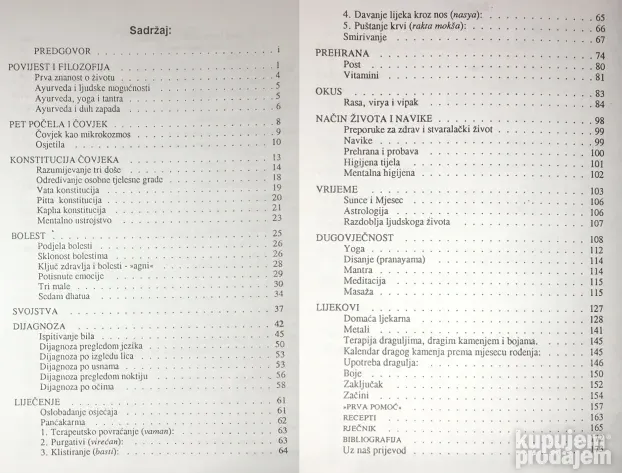 Vasant Lad - Ayurveda - cjelovit pristup životu i zdravlju ...