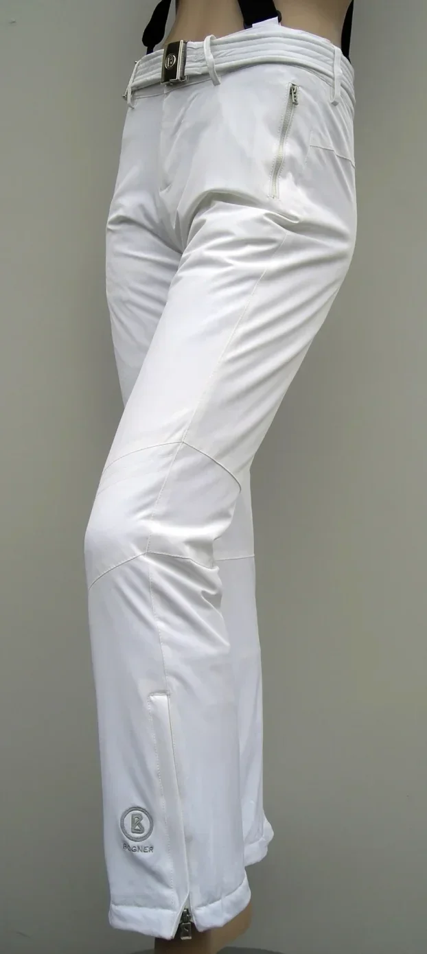 RASPRODAJA Bogner Ženske Ski pantalone EL1160 bele - KupujemProdajem