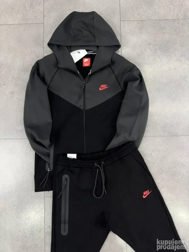 NIKE TECH FLEECE Model 2025 Vrhunski Kvalitet Pamuk - KupujemProdajem