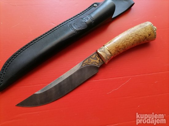 Ruski lovacki noz Putina КУНИЦА СЕВЕРНА КОРОНА - KupujemProdajem