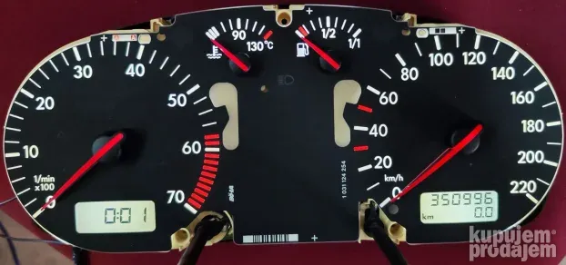 Vw golf 4 km sat tabla kilometar instrument - KupujemProdajem