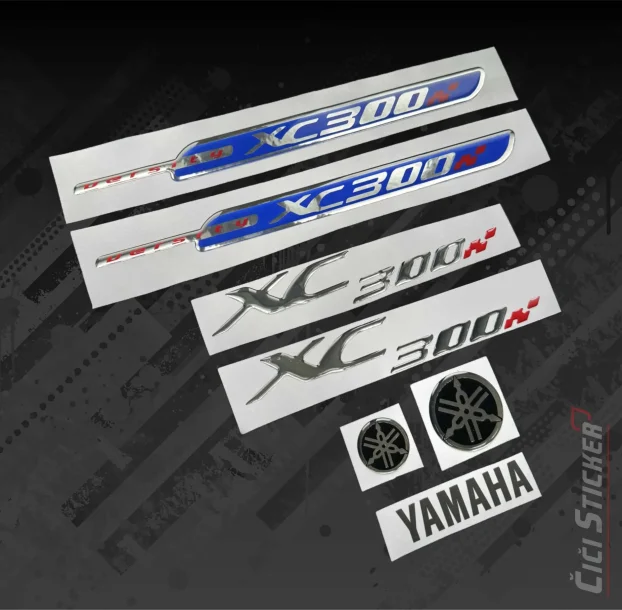 3D Stikeri Yamaha XC 300 - Stikeri za motore - 2804 - KupujemProdajem