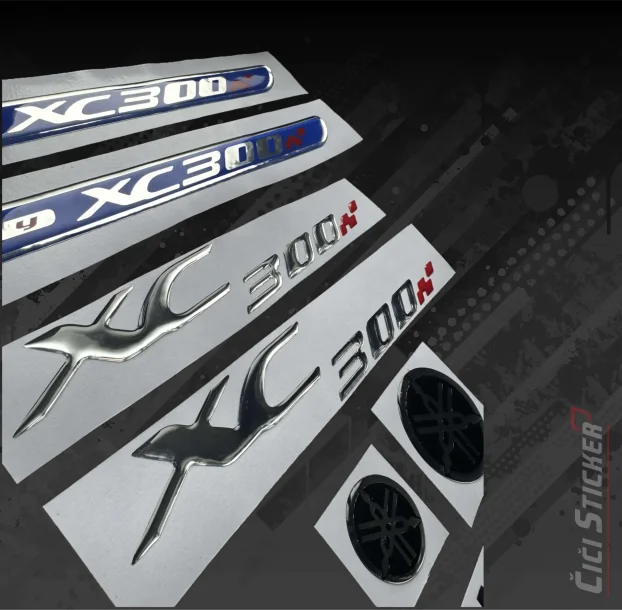 3D Stikeri Yamaha XC 300 - Stikeri za motore - 2804 - KupujemProdajem