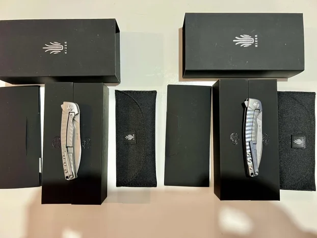 Nož Kizer Splinter Titanium CPM-S35VN (NOV) - KupujemProdajem