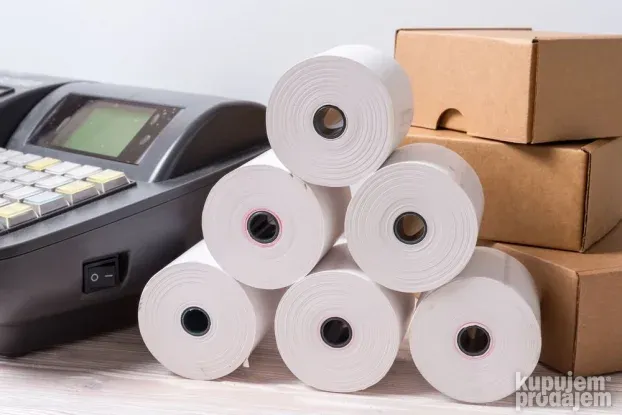 Termo rolne - trake za fiskalnu kasu - KupujemProdajem