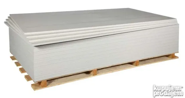 Gips karton ploče Gipsane table 12,5 260 din/m2 - KupujemProdajem