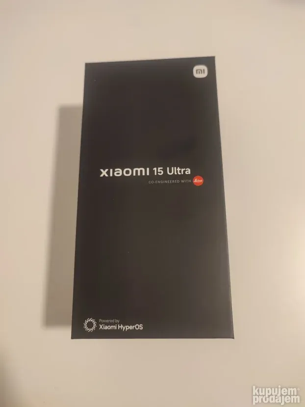 Xiaomi 15 Ultra 5G 16GB / 512GB Black NOV VAKUM - KupujemProdajem