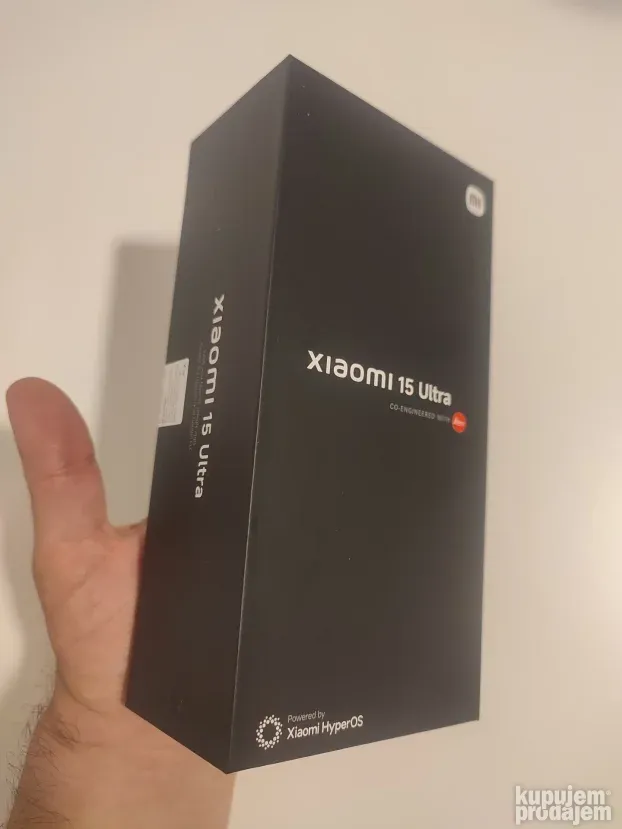 Xiaomi 15 Ultra 5G 16GB / 512GB Black NOV VAKUM - KupujemProdajem