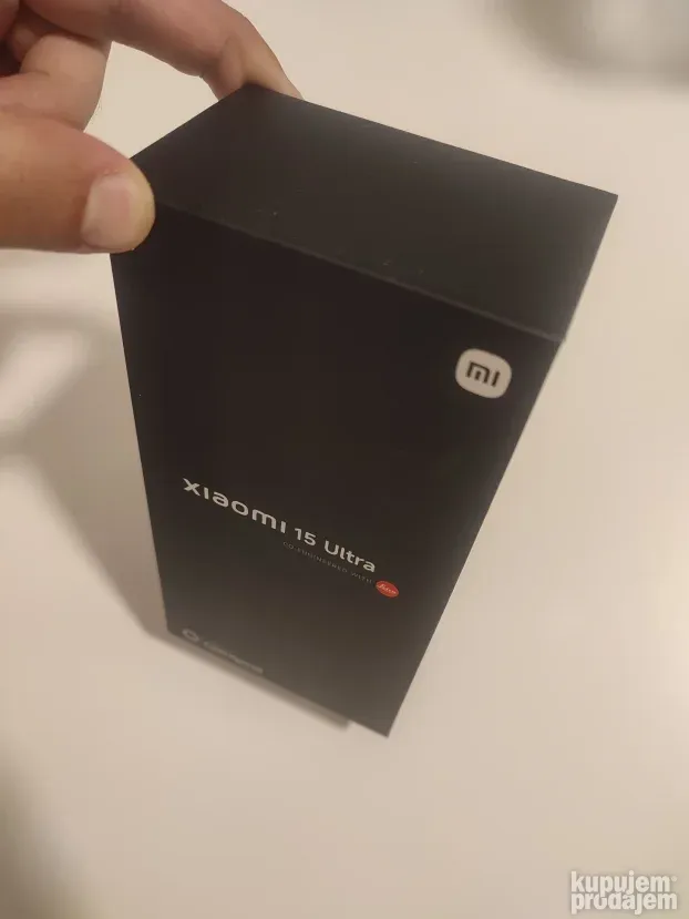 Xiaomi 15 Ultra 5G 16GB / 512GB Black NOV VAKUM - KupujemProdajem