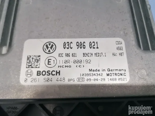motorni računar vw metan 0 261 S04 448 - KupujemProdajem