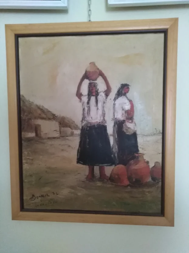 slika -ulje na platnu 1976 uramljena, potpisana - KupujemProdajem