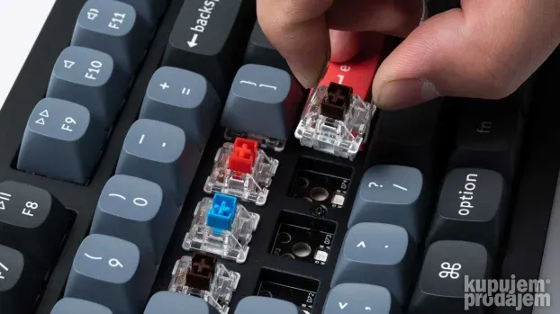 Keychron K10 Pro ANSI Full Size Brown Switch RGB Hot-Swap - KupujemProdajem
