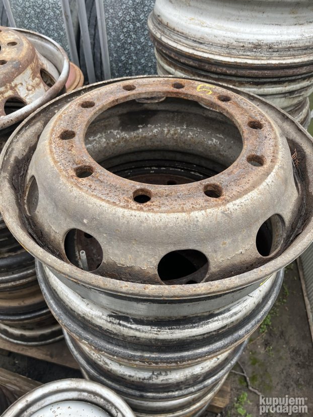 Felne kamionske čelične 22.5”-polovne - KupujemProdajem