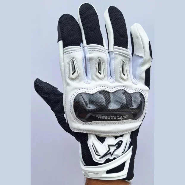 Alpinestars SMX-2 Air carbon moto rukavice bele - KupujemProdajem