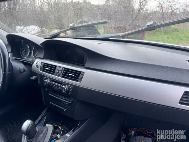 BMW E90 E91 crna koža tapaciri sedista enterijer - KupujemProdajem