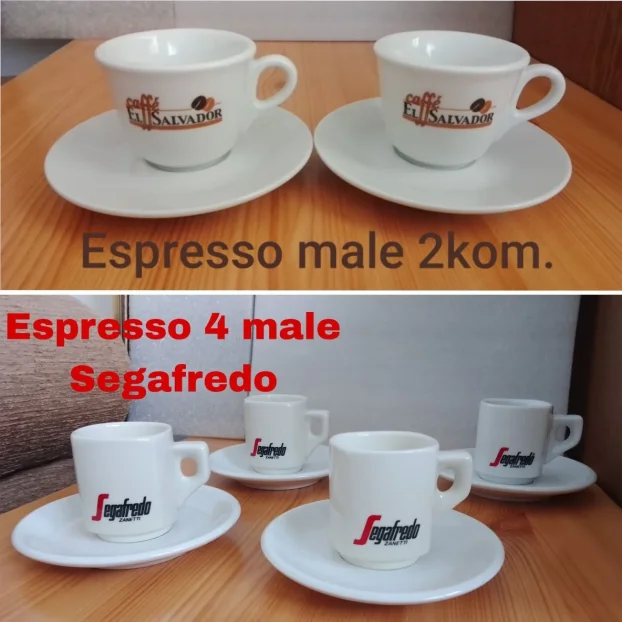 Espresso šoljice Segafredo male - KupujemProdajem