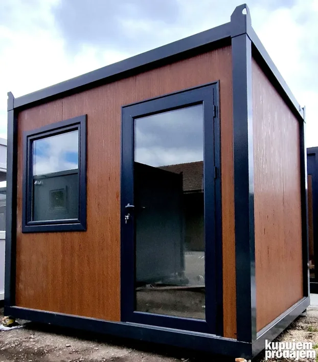 Mini vikendica, kancelarija (građevinski) kontejner 3mx2.4m ...
