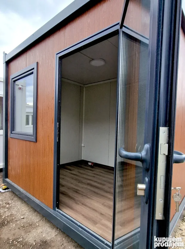 Mini vikendica, kancelarija (građevinski) kontejner 3mx2.4m ...