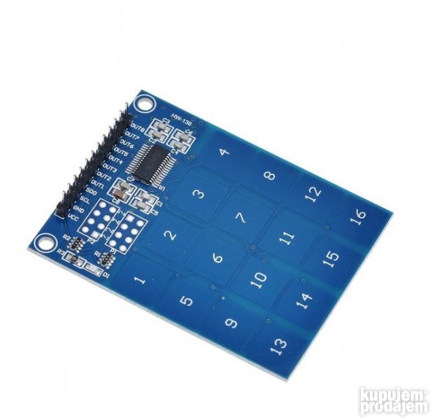 TTP229 16 kanalni touch senzor modul za arduino - KupujemProdajem