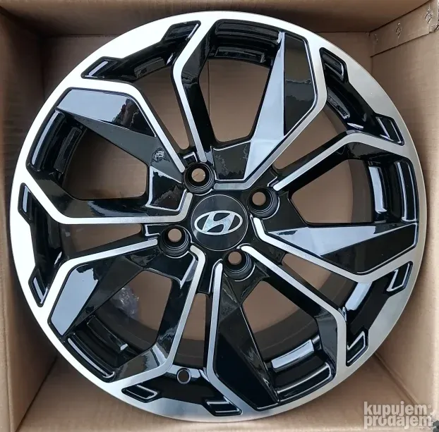 Nove aluminijumske felne 4x100 15-ice za Hyundai vozila - KupujemProdajem