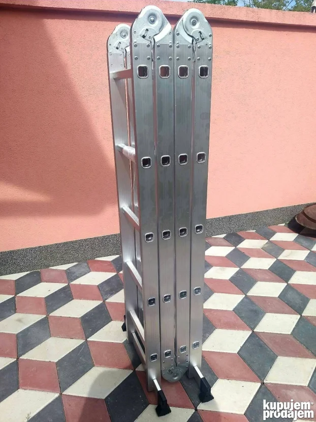 Aluminijumske zglobne merdevine 4x5/5,7m- BESPLATNA DOSTAVA ...