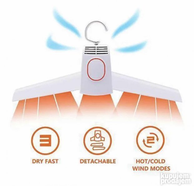Elektricni ofinger za susenje odeće i obuce Susac 2u1 - KupujemProdajem