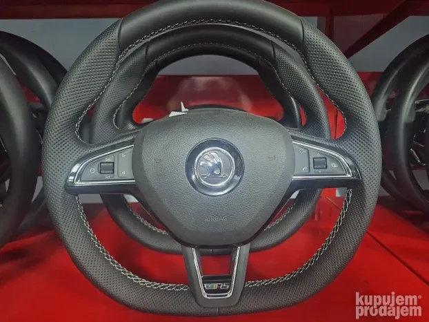 Volan Skoda Octavia A7 VRS NOVO original - KupujemProdajem