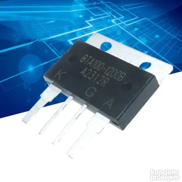 BTA100 trijak za punkt aparat, 100A, 1200V - KupujemProdajem