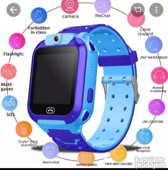 Pametni sat-Deciji pametni sat-Smart sat za decu-Deciji sat ...