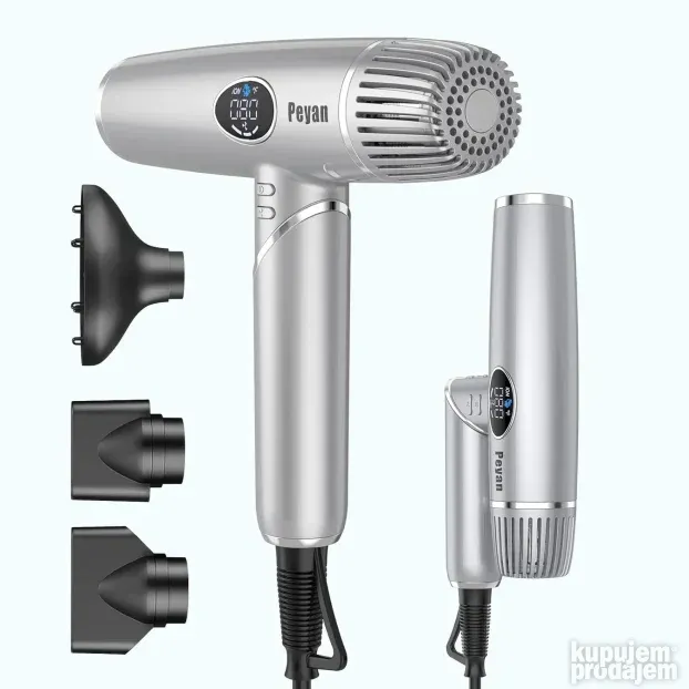 Profesionalni turbinski fen za kosu bez cetkica 2000W - KupujemProdajem