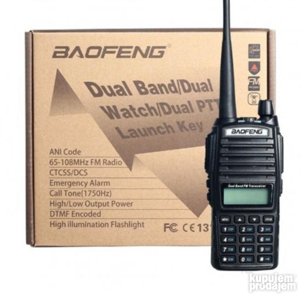 BAOFENG RADIO STANICA-Radio stanica BF UV-82 radio-stanica - KupujemProdajem